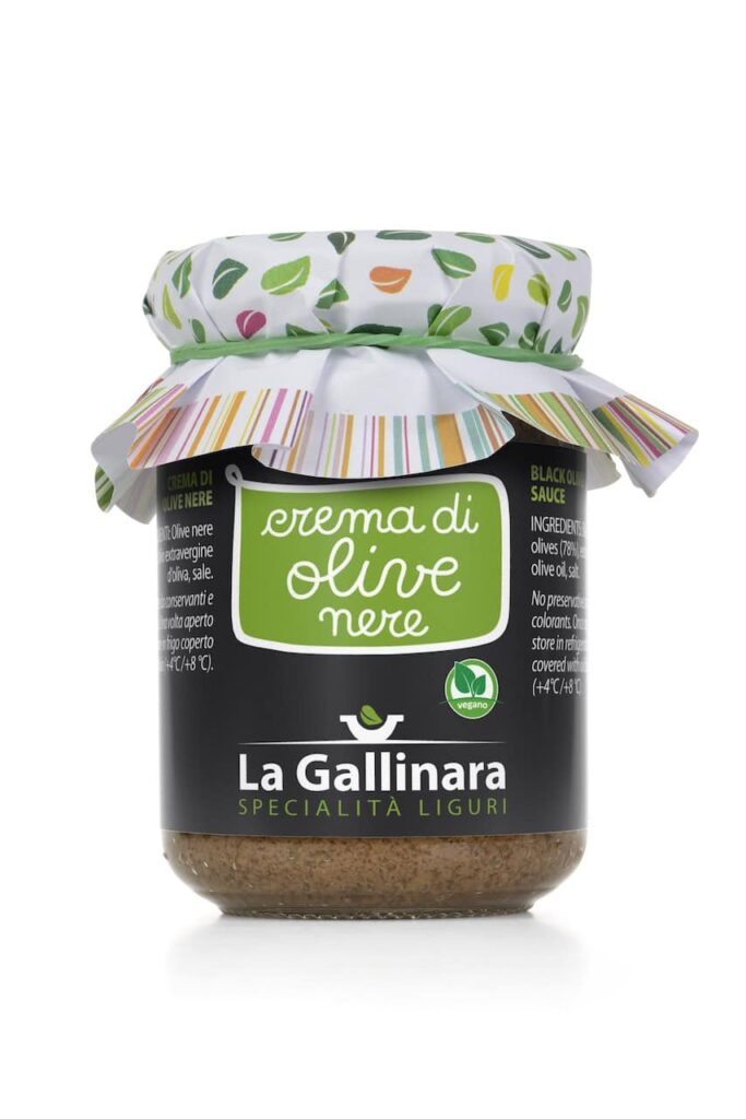 Gallinara Crema di olive nere 130gr (12 per doos) - GustoNL ...