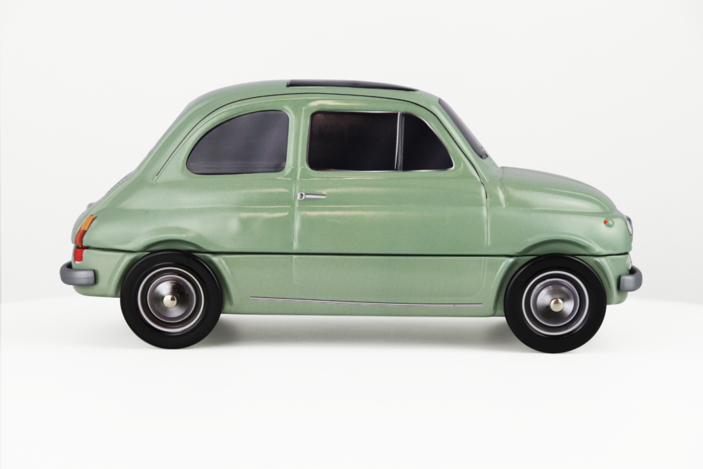 Fiat cadeaublik voor koekjes groen (5 per doos) - GustoNL | Groothandel ...