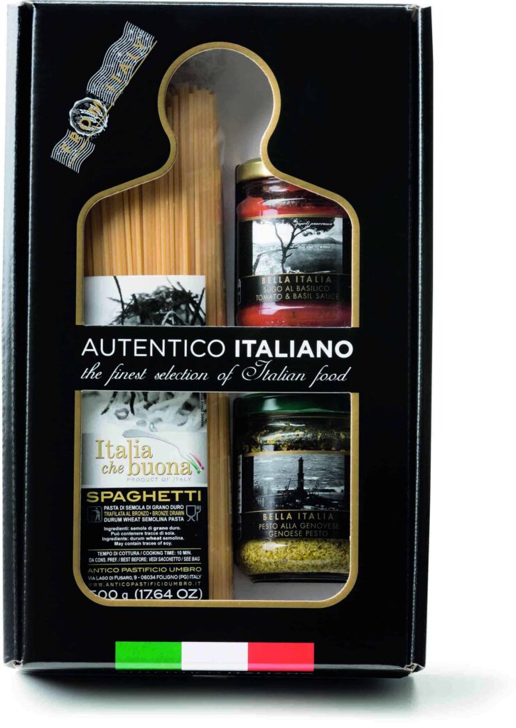 Antico Pastificio Spaghetti Pastapakket Tomaat Basilicum Pesto (4 per ...